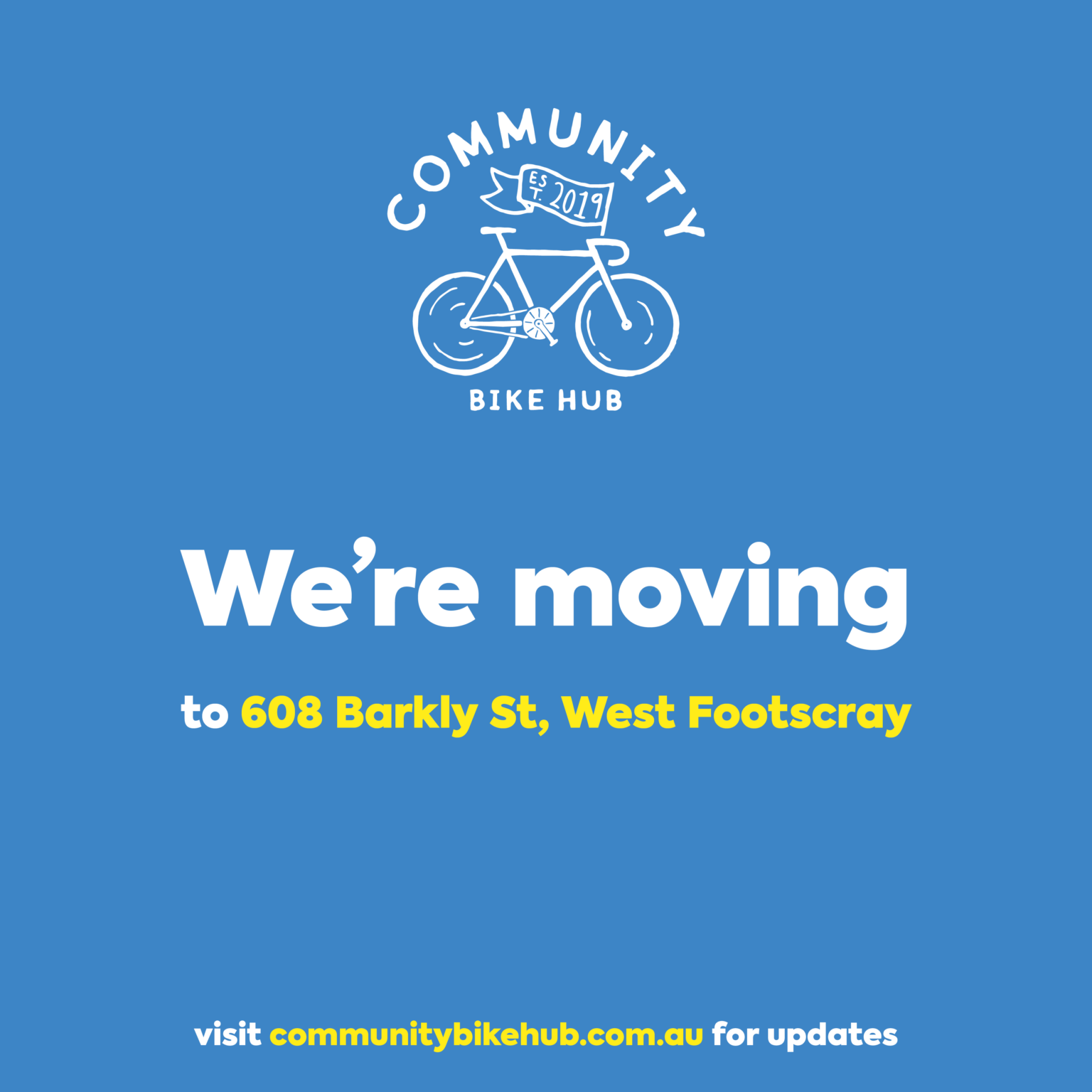 Community Bike Hub finds a new home at 608 Barkly St, West Footscray ...